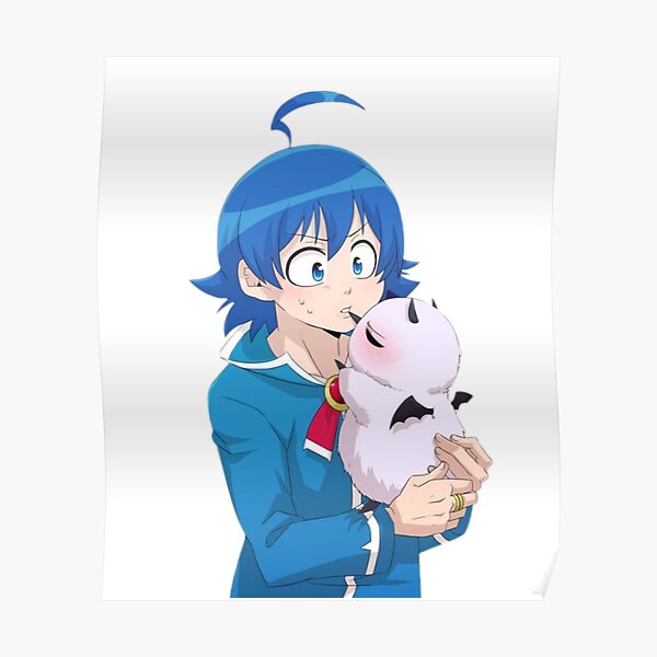 "kelego sensei familiar puppy kawaii iruma kun 2" Poster by Bumble-bee ...