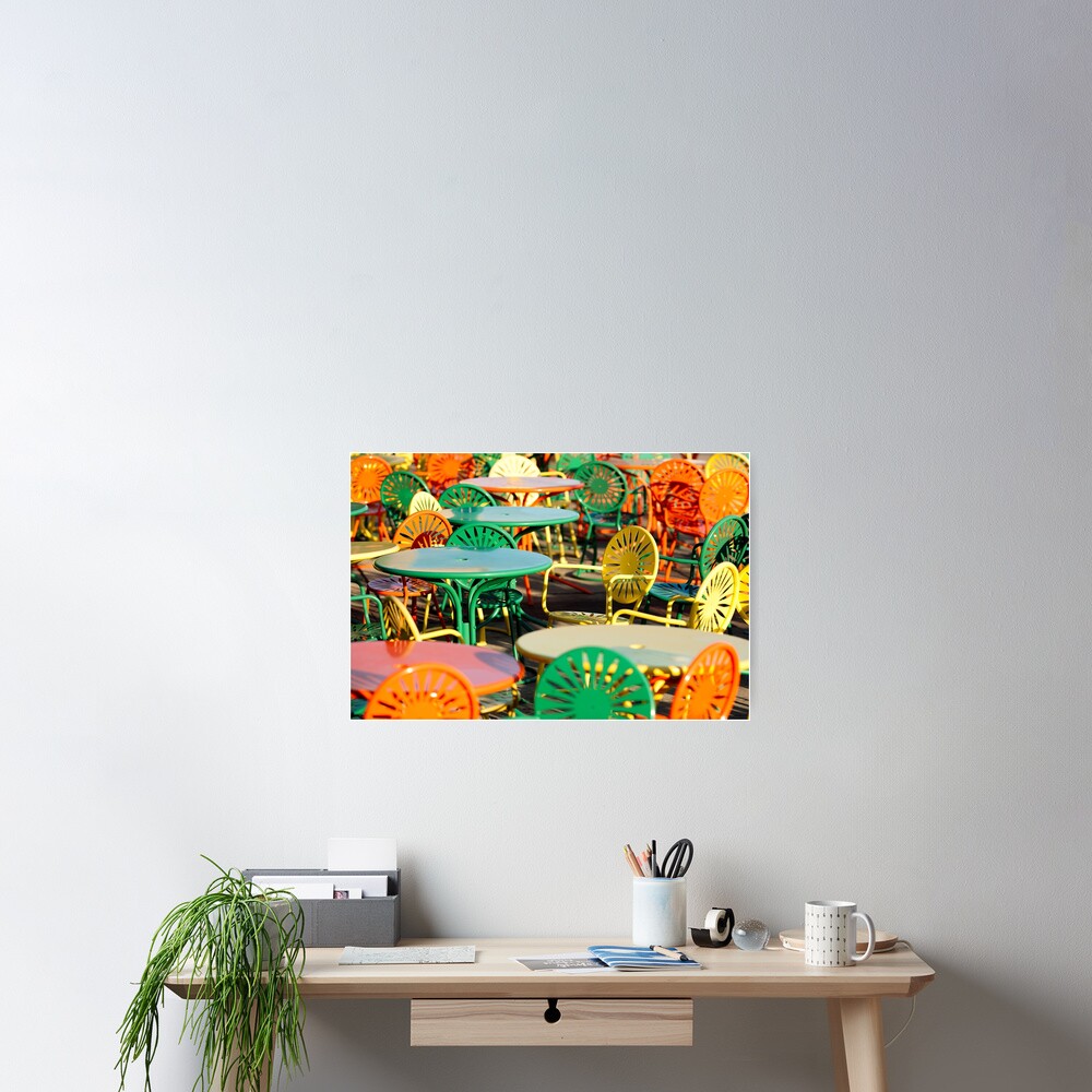 "Memorial Union Chairs" Poster for Sale by toddklassy | Redbubble