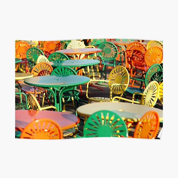 "Memorial Union Chairs" Poster for Sale by toddklassy | Redbubble