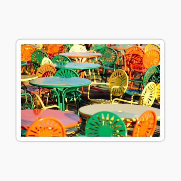 "Memorial Union Chairs" Sticker for Sale by toddklassy | Redbubble