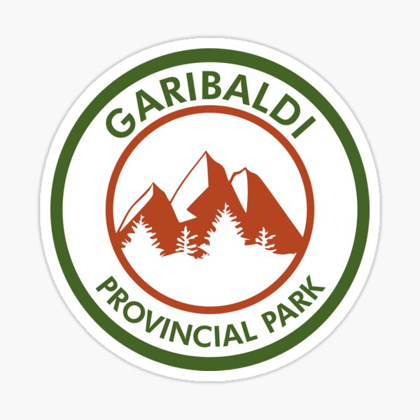 "Garibaldi Provincial Park" Sticker for Sale by esskay | Redbubble