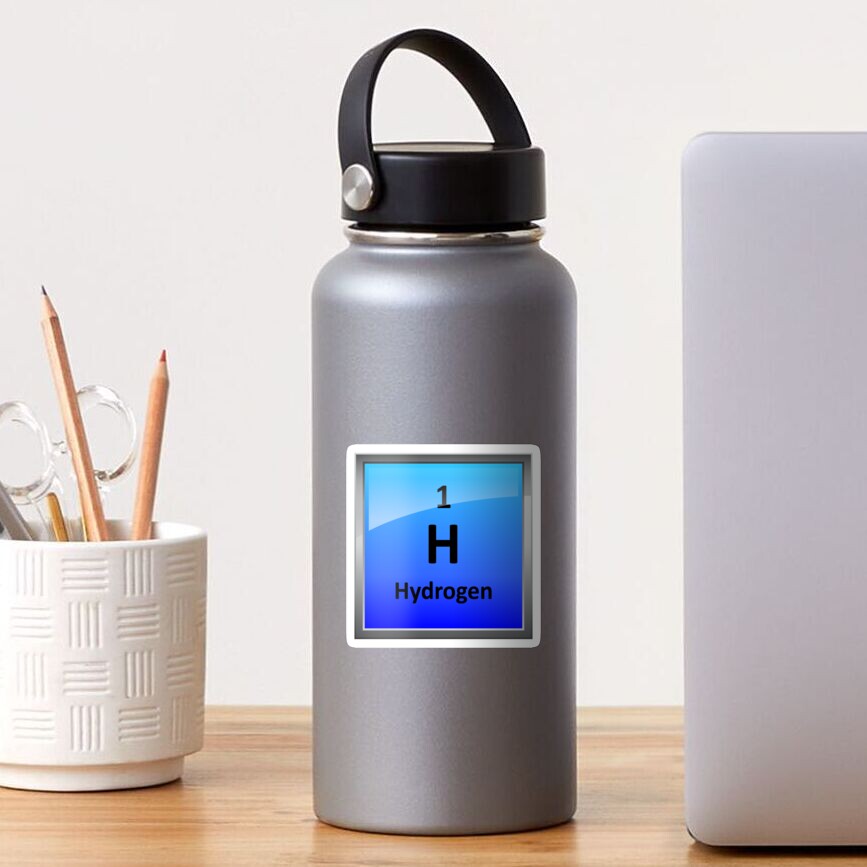 "Hydrogen Element Tile - Periodic Table" Sticker for Sale by ...