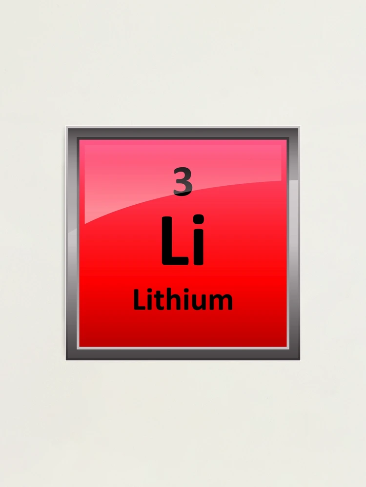 Lithium Element On The Periodic Table