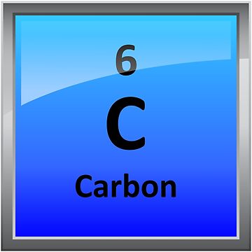 "Carbon Element Tile - Periodic Table" Poster for Sale by sciencenotes ...
