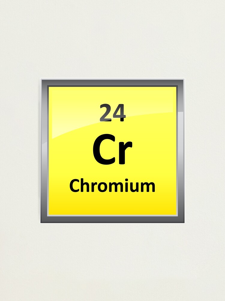 Chromium Periodic Table Chromium Chemical Element