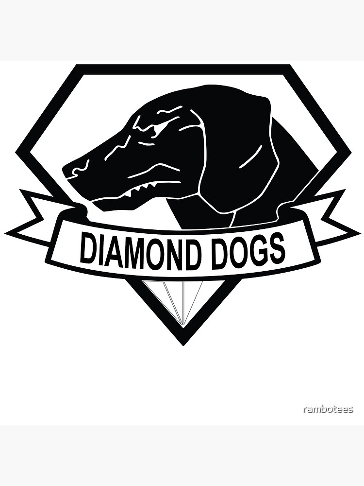 "Diamond Dogs Metal Gear Solid" Poster by rambotees | Redbubble