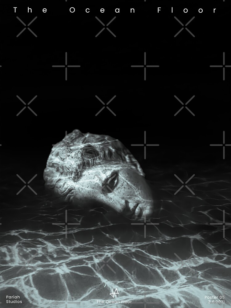 "The Ocean Floor - Poster Design Collection 05" Sticker for Sale by ...