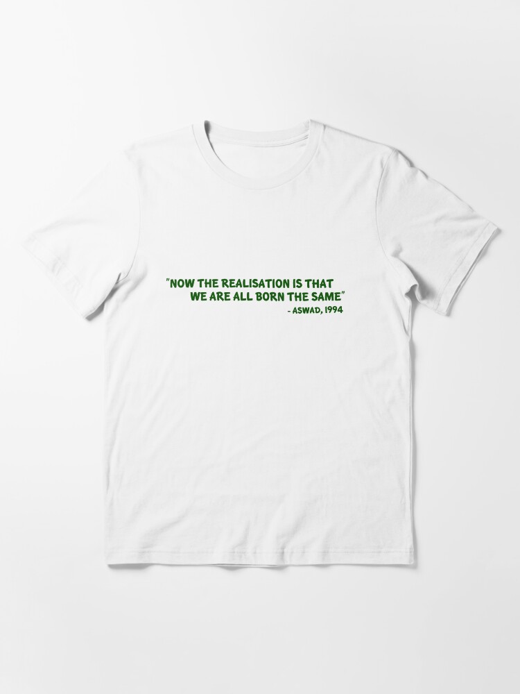 "Aswad Quote" T-shirt by andrewalcock | Redbubble