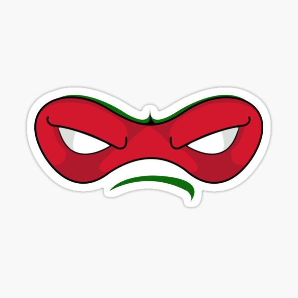"Teenage Mutant Ninja Turtles - RAPHAEL MASK Tshirt T-shirt" Sticker ...