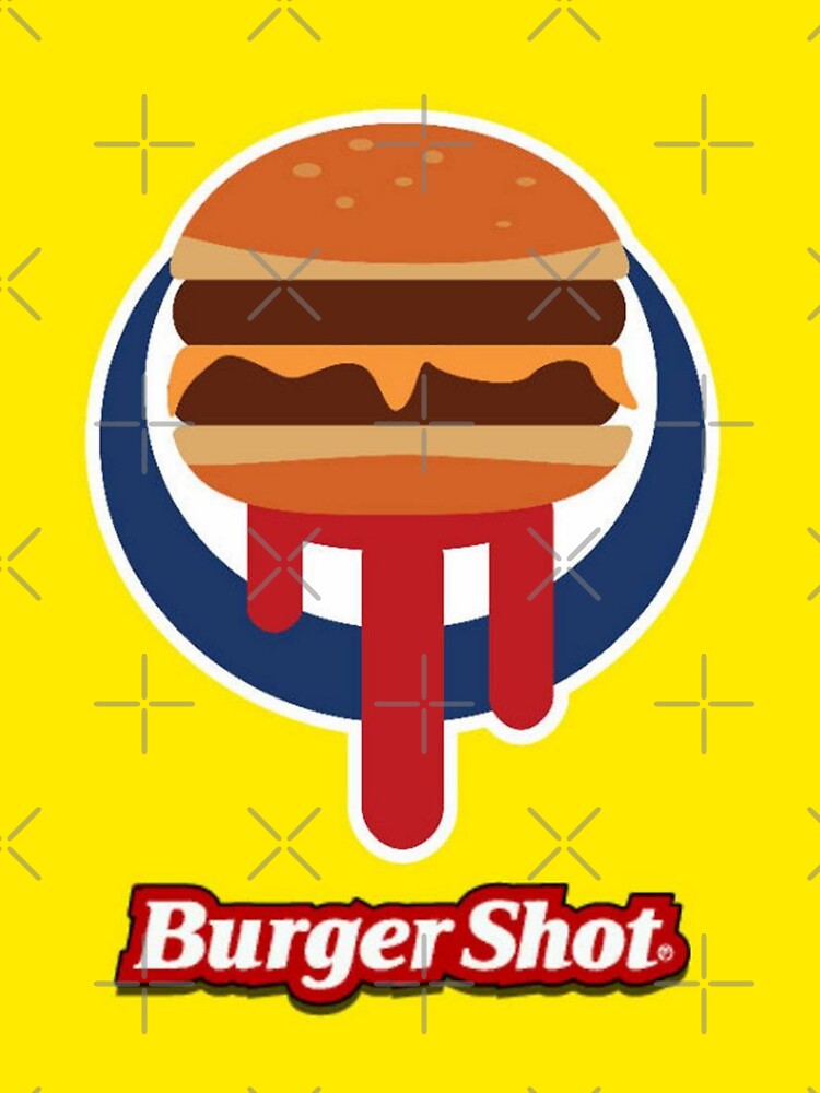 "Burger Shot: GTA RP No Pixel" Sticker for Sale by progressivesnow ...