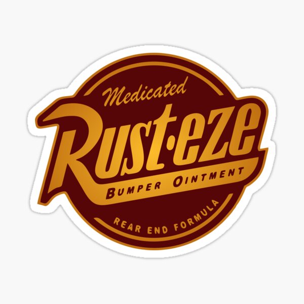 Pegatina «Diseño Rust Eze más vendido» de janghe | Redbubble