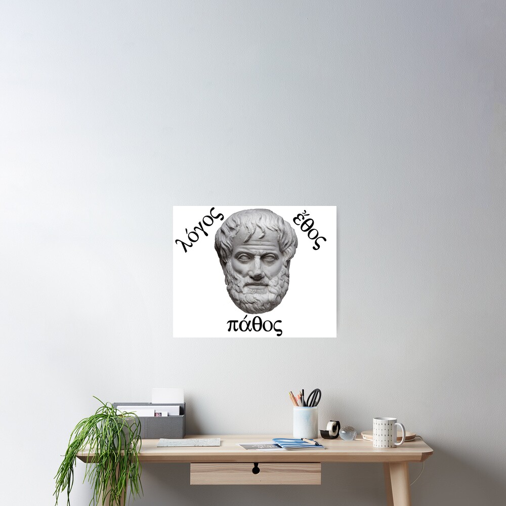 Póster «aristóteles Logos Ethos Pathos De Libertyline Redbubble