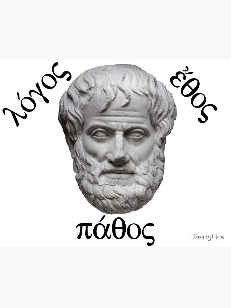Póster «Aristóteles - Logos, Ethos, Pathos» de LibertyLine | Redbubble