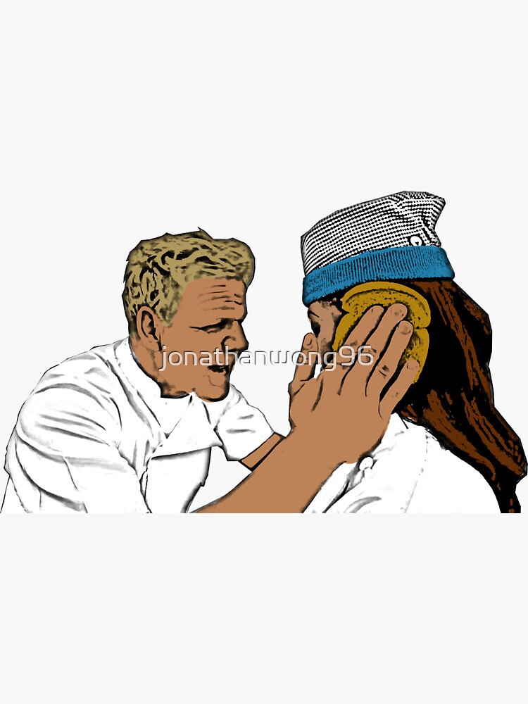 "Gordon Ramsay Idiot Sandwich" Sticker for Sale by jonathanwong96 ...