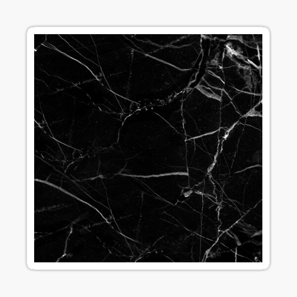 "AESTHETIC BLACK" Sticker by SOFTIEXXX | Redbubble