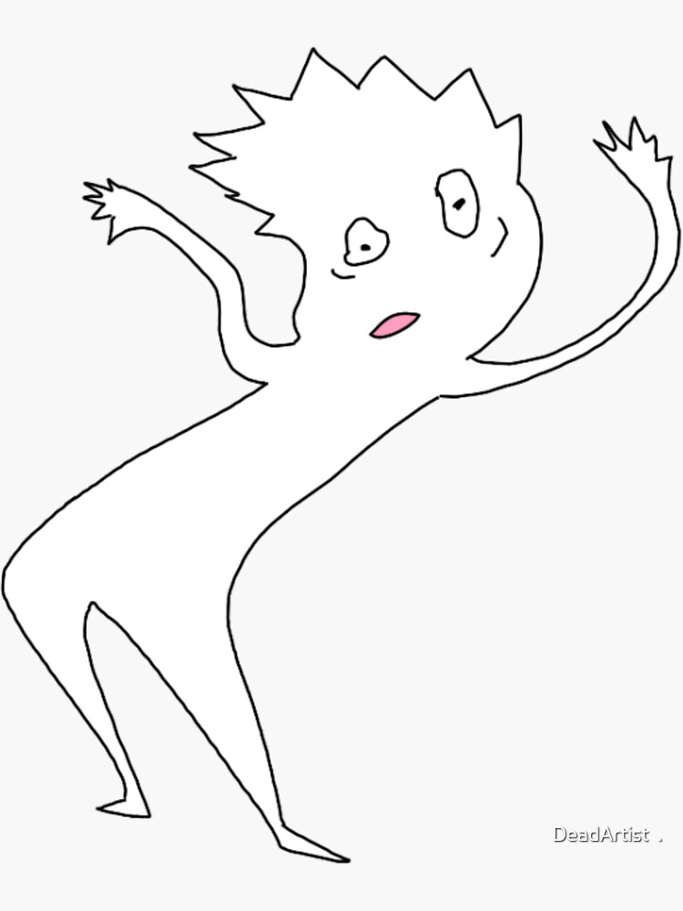 "Wobbly itadori " Sticker for Sale by liisung | Redbubble