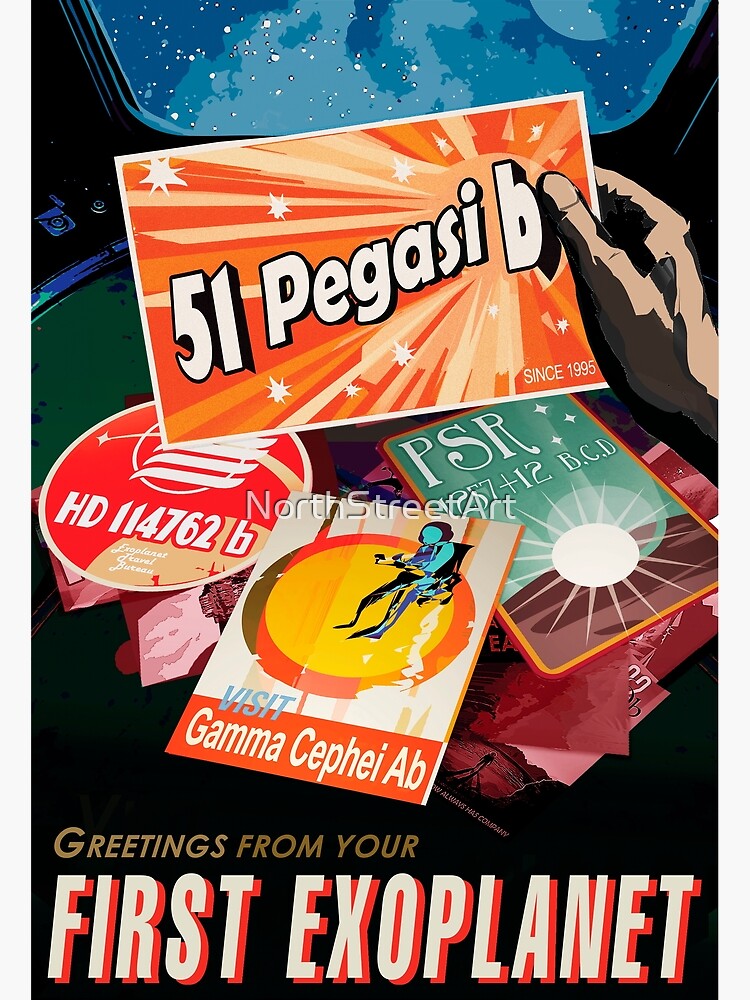 NASA - First Exoplanet - Visions of the Future Poster - Space Tourism ...