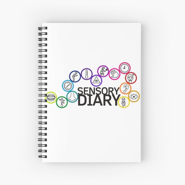 "Sensory Diary with 14 of the senses in Rainbow Colors" Journal for ...
