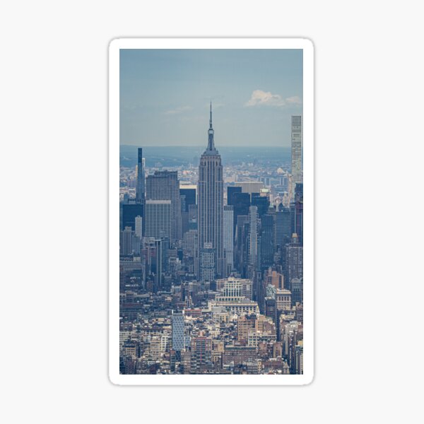 "Empire State Building" Sticker for Sale by Kakarot1023 | Redbubble