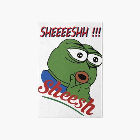 "Sheesh Fan Art & Merch" Art Board Print for Sale by Ritoff31 | Redbubble