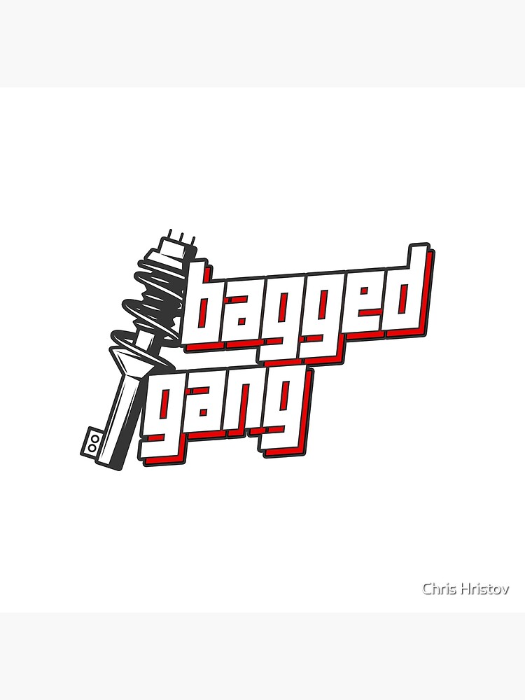 "Bagged Gang" Poster for Sale by ItsChrisYo | Redbubble