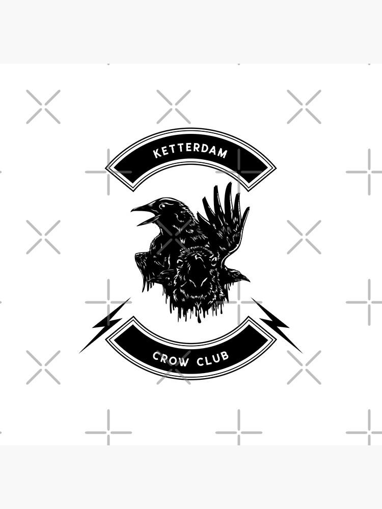 "Crow club" Poster by grishaworld | Redbubble