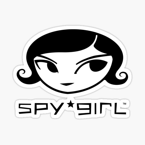 "Spygirl" Sticker for Sale by omulettedesign | Redbubble