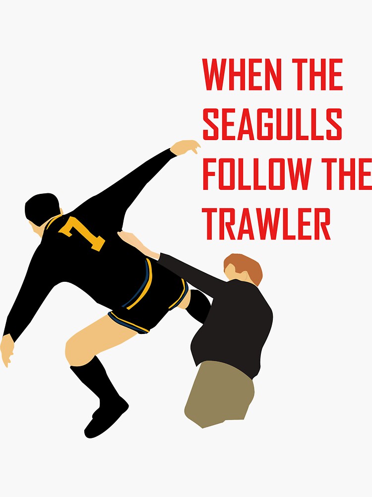 Kung Fu Seagull Sticker By Philly85 Redbubble