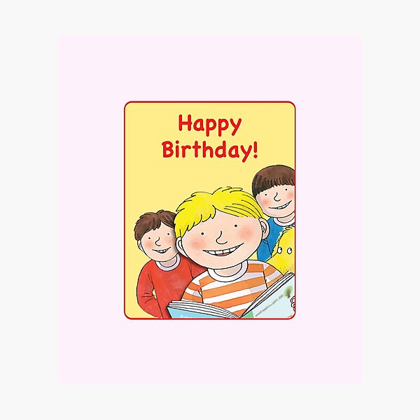 "Happy Birthday from Biff and Chip" Photographic Print for Sale by ...