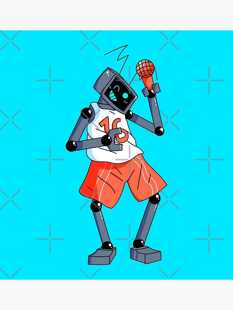 Lámina fotográfica «Ilustración Hex Fnf mod VS hex» de AbrekArt | Redbubble