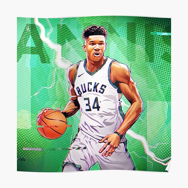 Giannis Antetokounmpo Posters | Redbubble