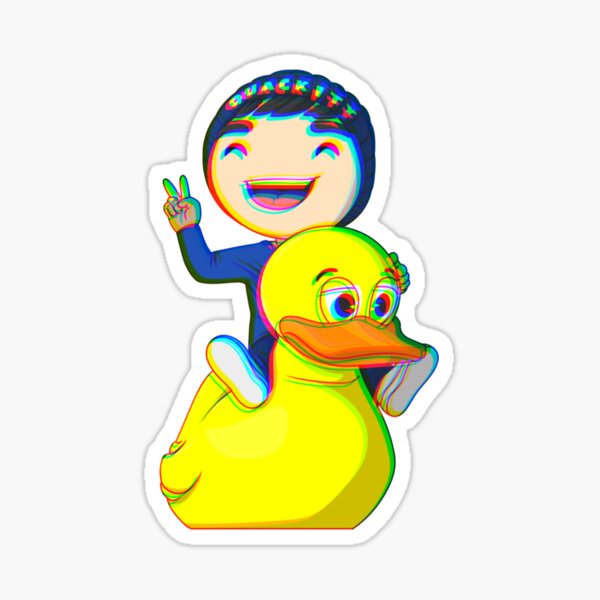 " Quackity Cartoon Best Design" Sticker for Sale by Amine-Zeroual ...