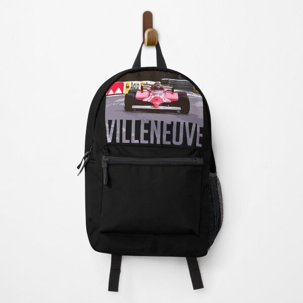"Gilles Villeneuve Monaco 1981" Backpack for Sale by TableTopDesigns ...