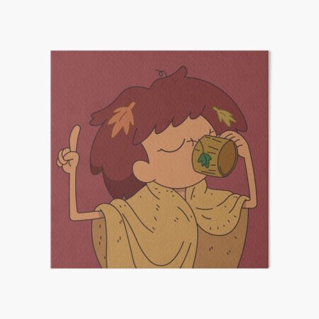 "Anne drinks tea | Amphibia" Art Board Print by artnchfck | Redbubble