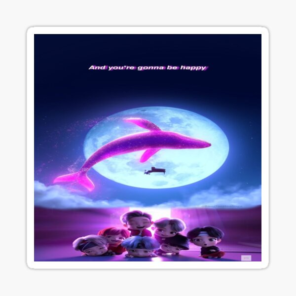 "BTS Tinytan" Sticker for Sale by Saori34 | Redbubble