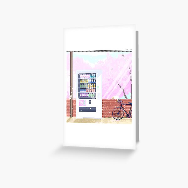 "Japan Vending Machine - Kawaii Vending Machine" Greeting Card for Sale ...