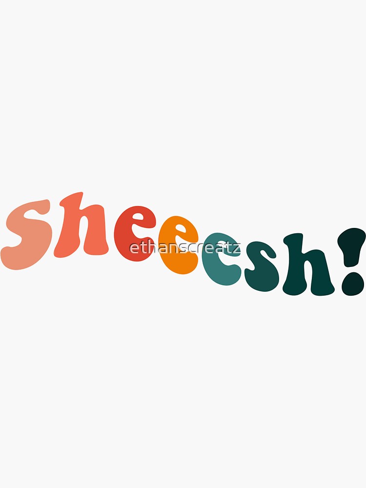 "Colorful Sheesh" Sticker for Sale by ethanscreatz | Redbubble