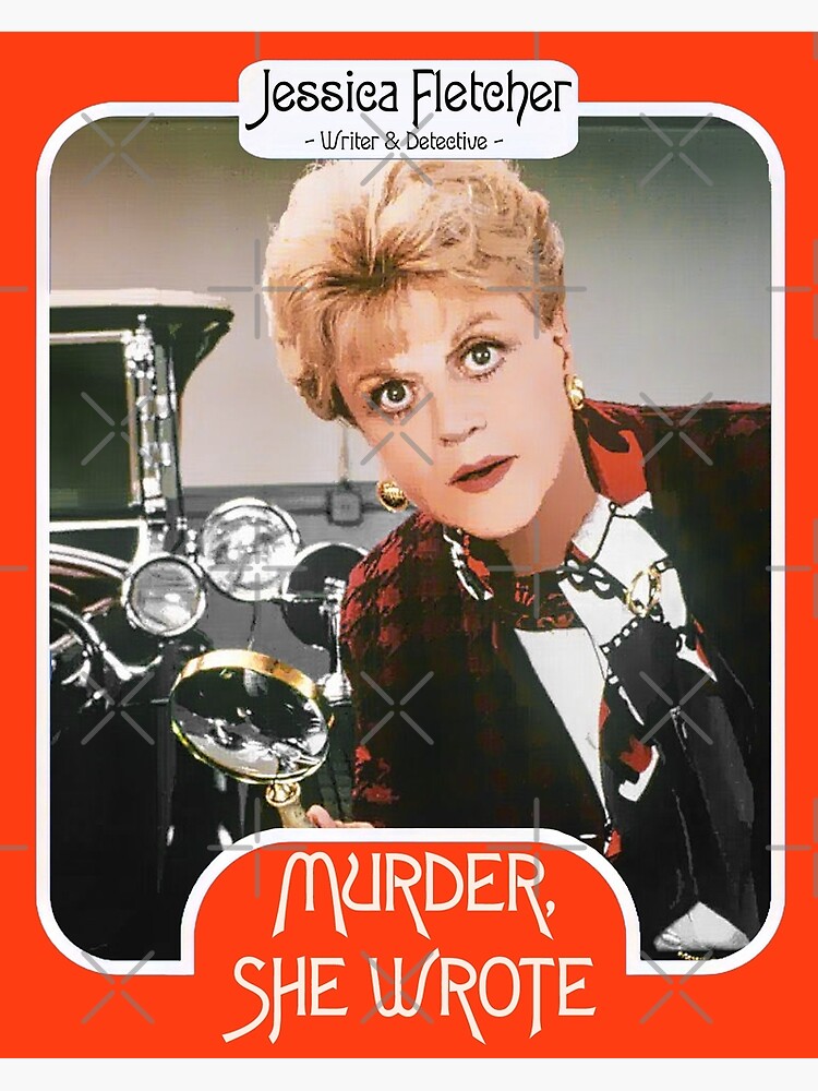 "Jessica Fletcher Trading Card ))(( Murder She Wrote Fan Art" Poster ...
