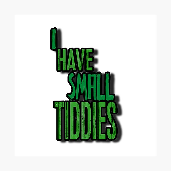 Tiddies Photographic Prints | Redbubble