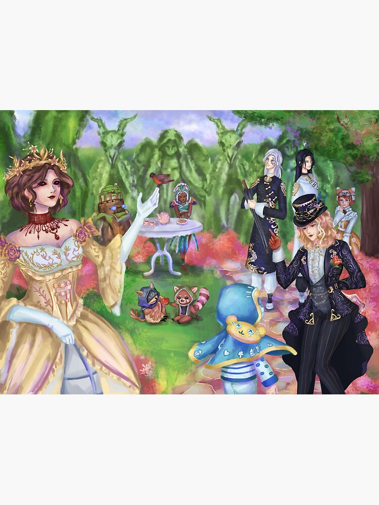 "Identity V Bloodbath True Proof Spring" Sticker for Sale by TealBear ...