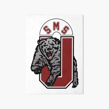 "SMSU - Bears Vintage Logo" Art Board Print by Osprey34 | Redbubble