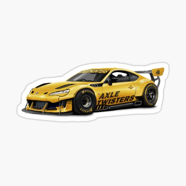 "TOYOTA GT86 CUSTOM DESIGN" Sticker for Sale by ASAKDESIGNS | Redbubble