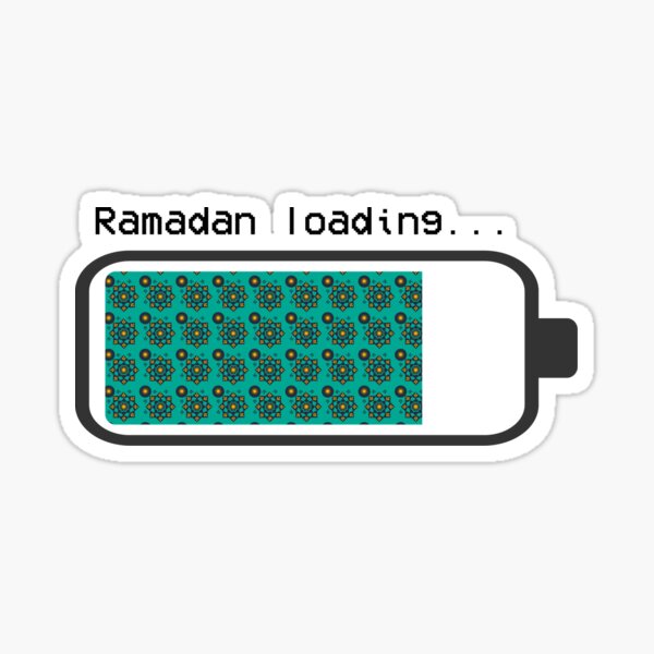 "Ramadan loading" Sticker for Sale by Azzpen | Redbubble