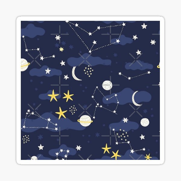 "Cute universe design" Sticker by designs4elites | Redbubble