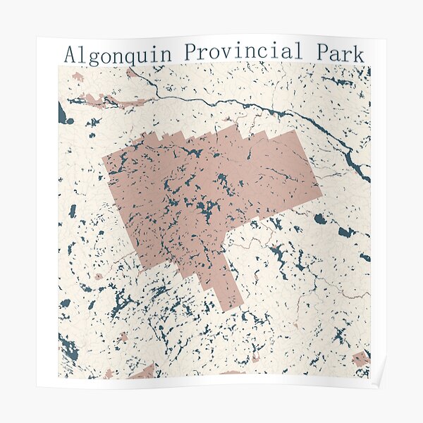"Algonquin Provincial Park" Poster for Sale by LCco | Redbubble