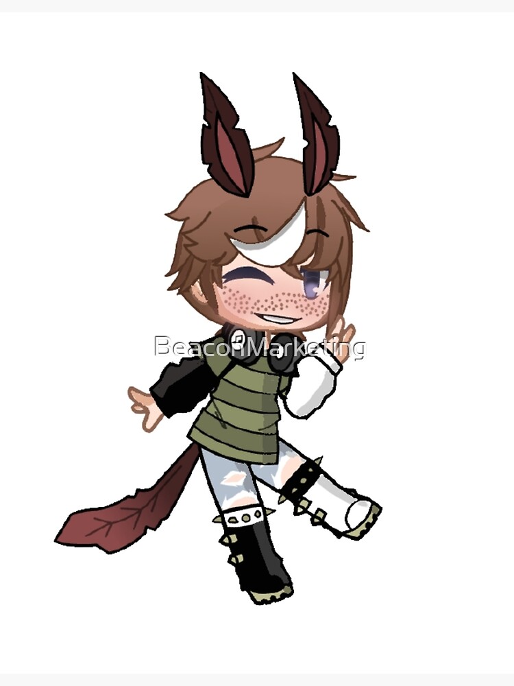 "Gacha Life Design Wolf Child" Poster by BeaconMarketing | Redbubble