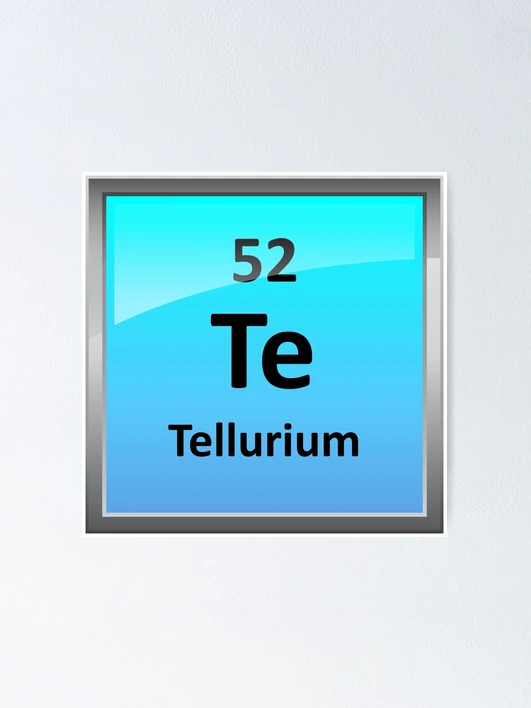 Tellurium Element Periodic Table