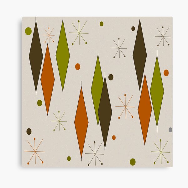 "Diamonds Vintage Style" Canvas Print for Sale by gailg1957 | Redbubble