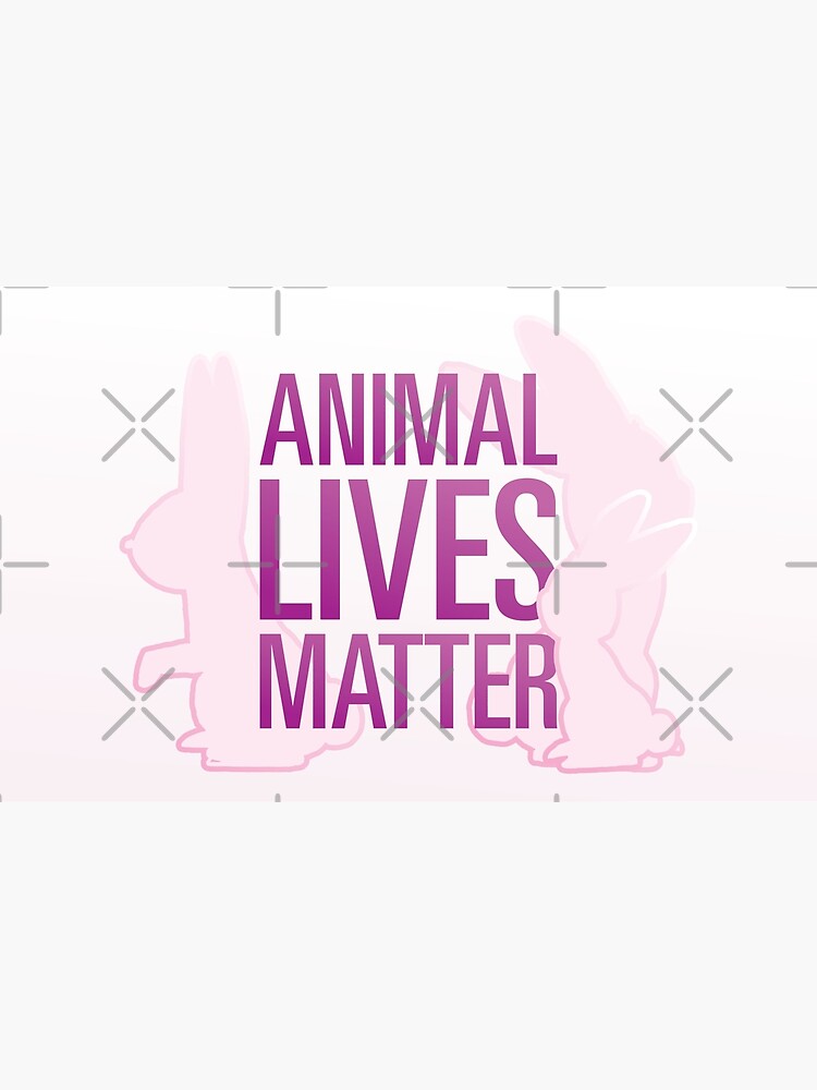 Lámina fotográfica «Animal Lives Matter - Activismo por los derechos de ...