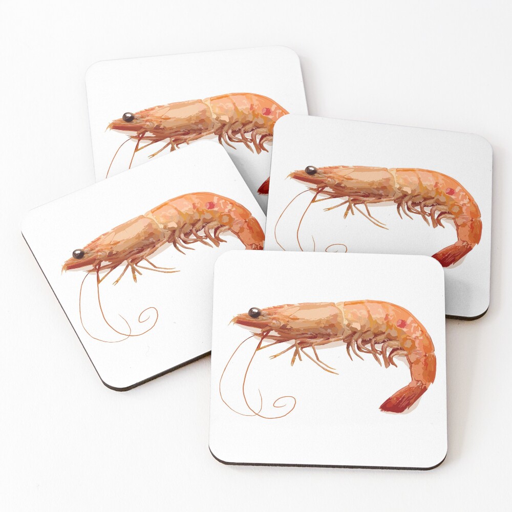 "Winking Prawn" Poster for Sale by Tiny-Designs-UK | Redbubble